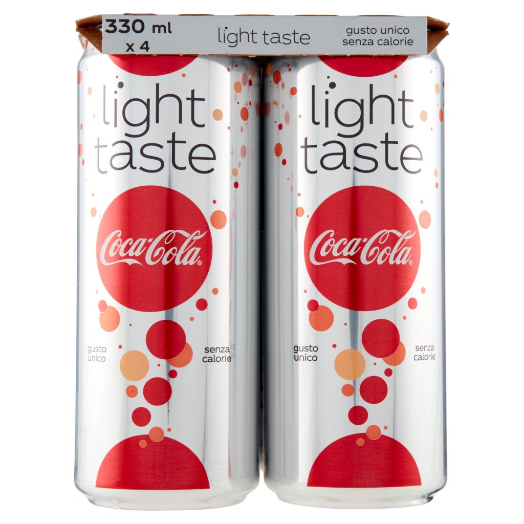 Coca Cola Light Coca-cola Light Taste 330ml x 4 (Lattina) | Everli