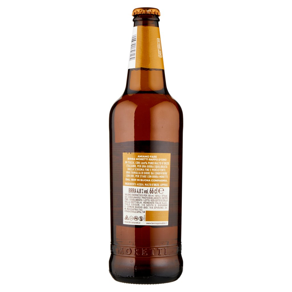 Birra Moretti Baffo d'Oro | Everli