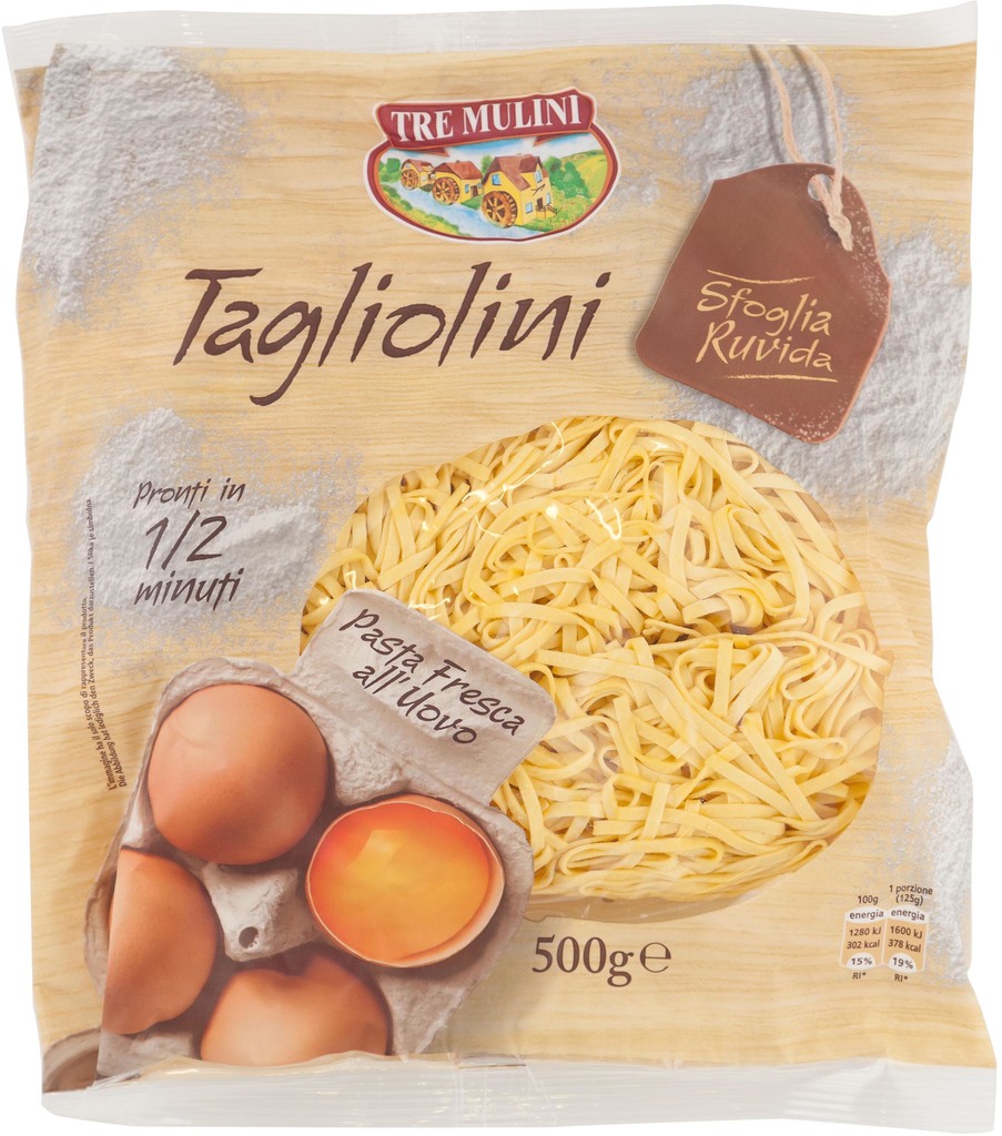 Tre Mulini Tagliolini Freschi all'Uovo | Everli