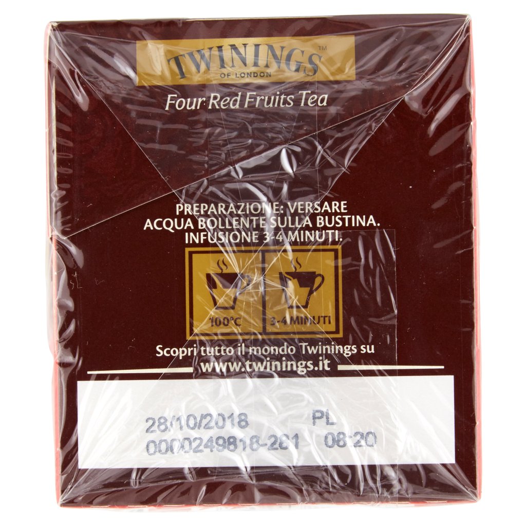 Twinings Four Red Fruits Tea | Supermercato24