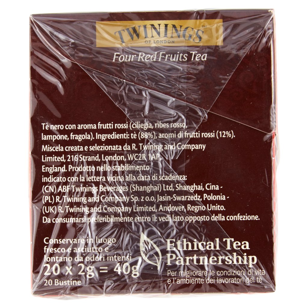 Twinings Four Red Fruits Tea | Supermercato24