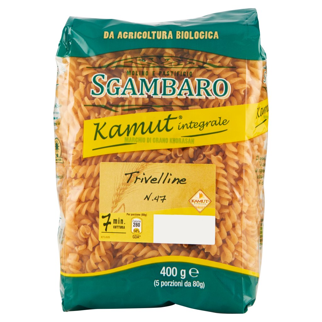 Sgambaro Kamut Integrale Trivelline N. 47 | Everli