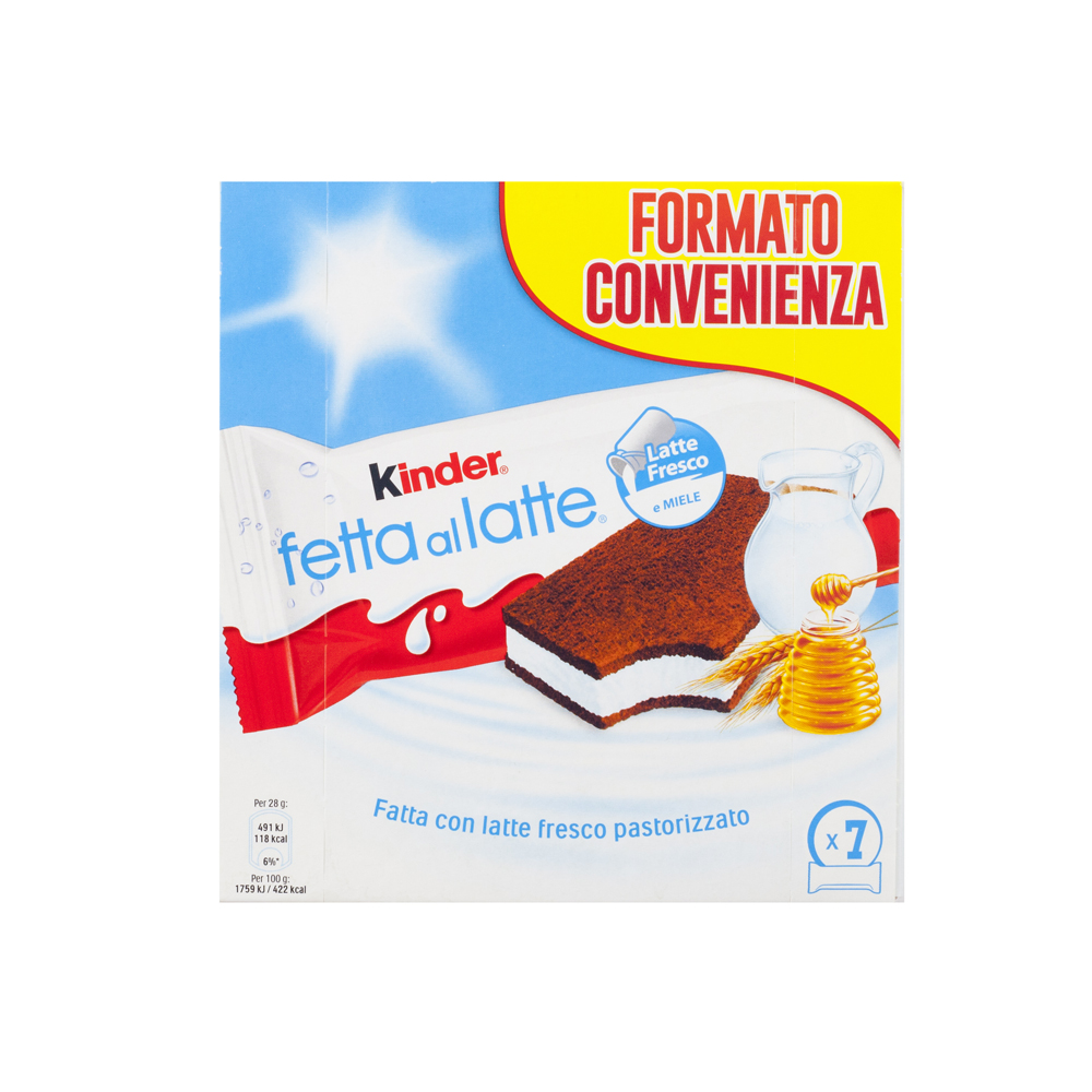 Kinder Fetta al Latte | Everli