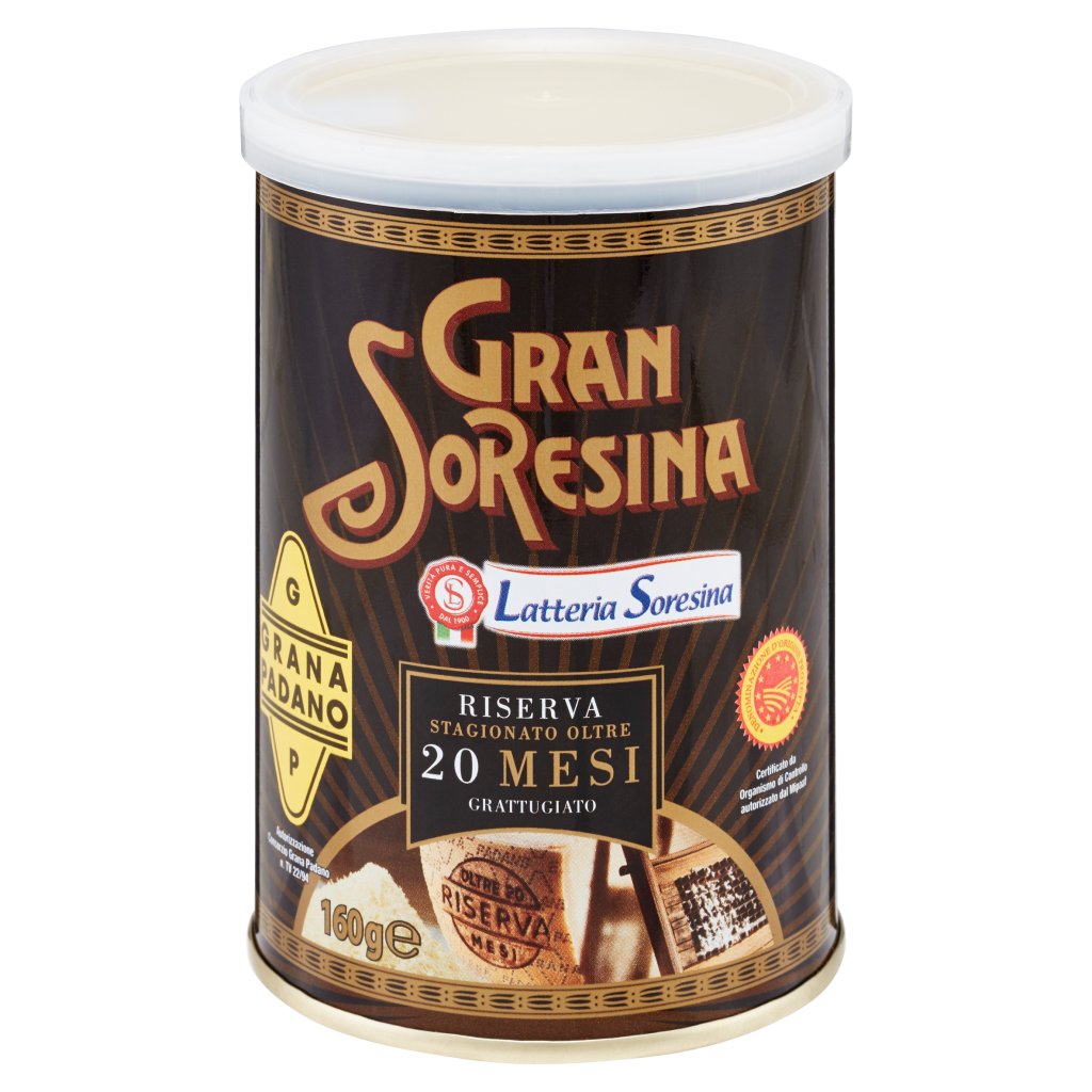 Gran Soresina Grana Padano Dop Riserva Grattugiato | Supermercato24 Gran Soresina Grana Padano Dop Riserva Grattugiato | Supermercato24