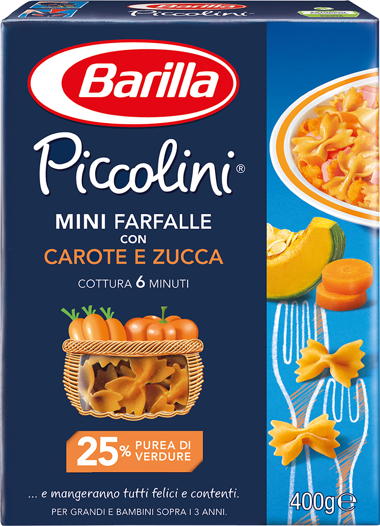 Barilla Piccolini Mini Farfalle Verdure | Everli