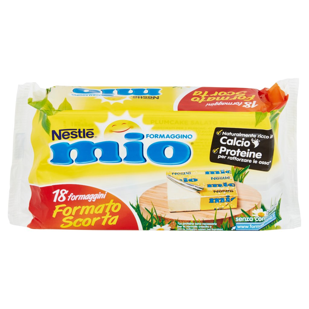 Mio Formaggino Gusto Classico Formaggio Fuso Gusto Classico (18 ...