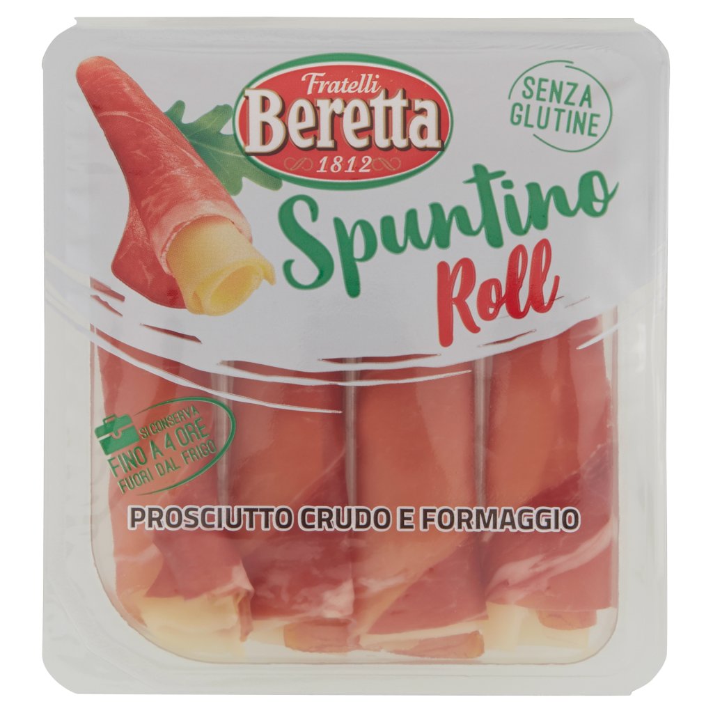 Fratelli Beretta Spuntino Roll Prosciutto Crudo e Formaggio | Everli