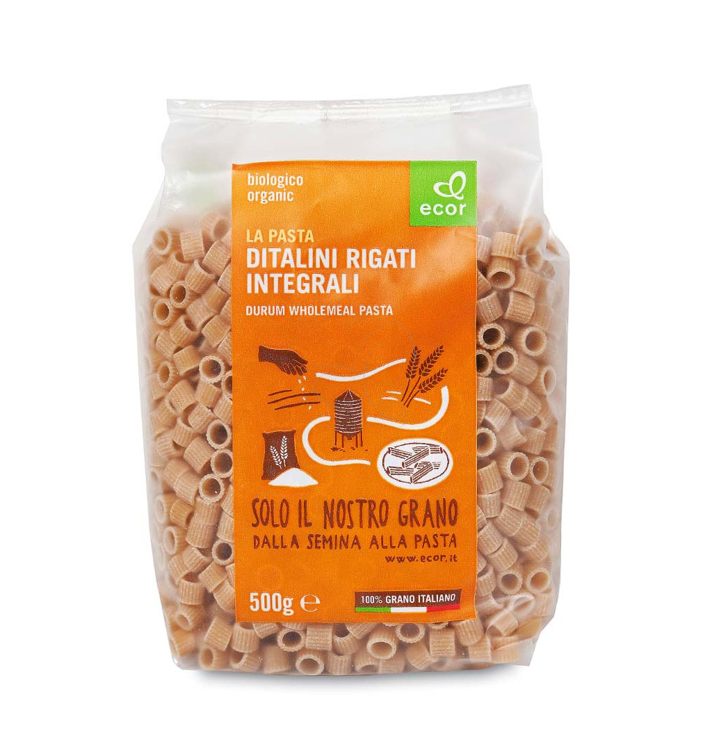 Ditalini Rigati Integrali Trafilati al Bronzo Ecor | Everli