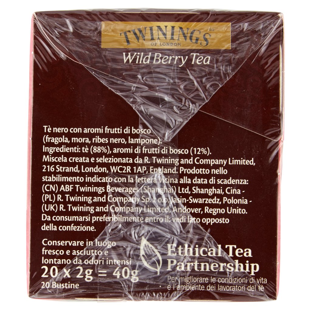 Twinings Wild Berry Tea | Everli