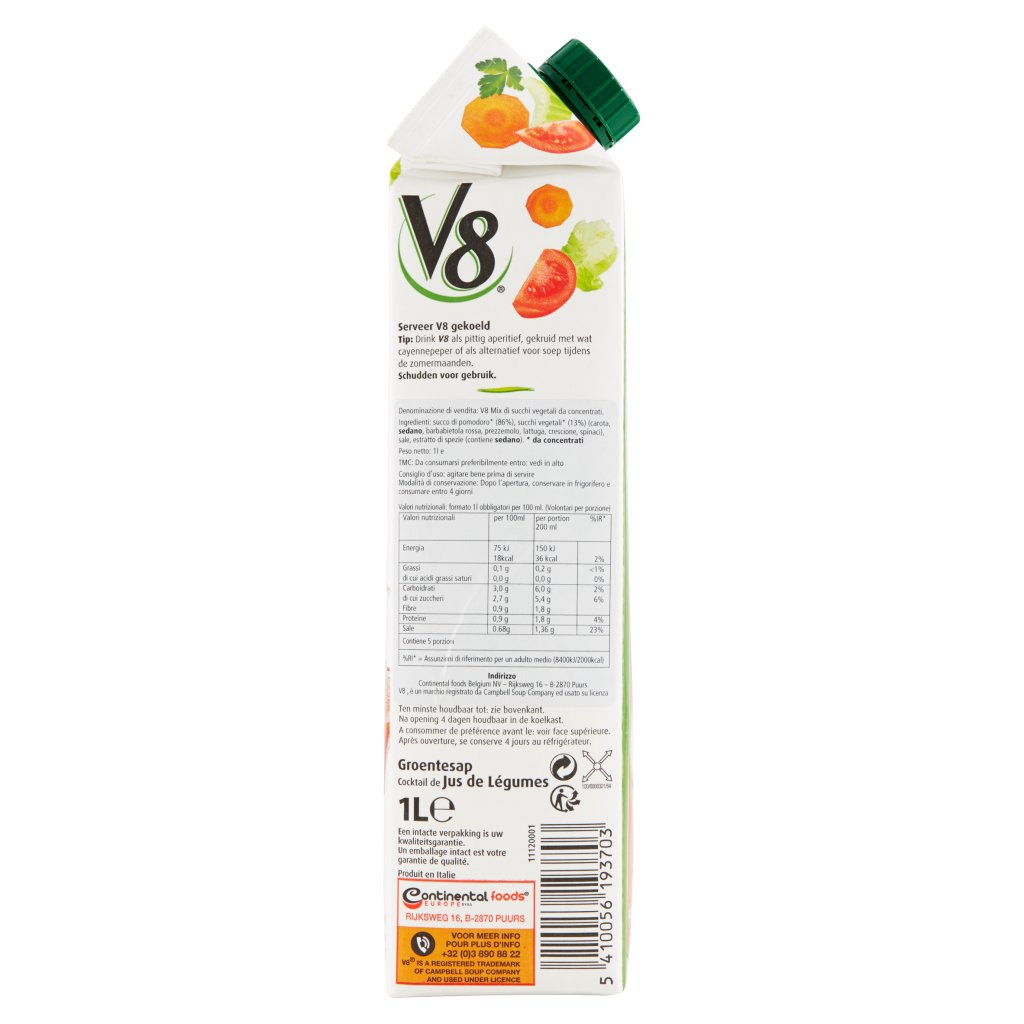 V8 Cocktail De Jus De Légumes | Supermercato24