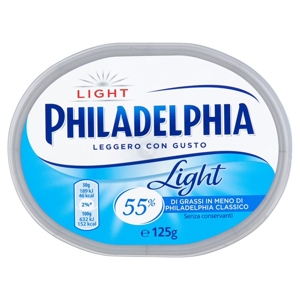 Philadelphia Light 125g | Supermercato24