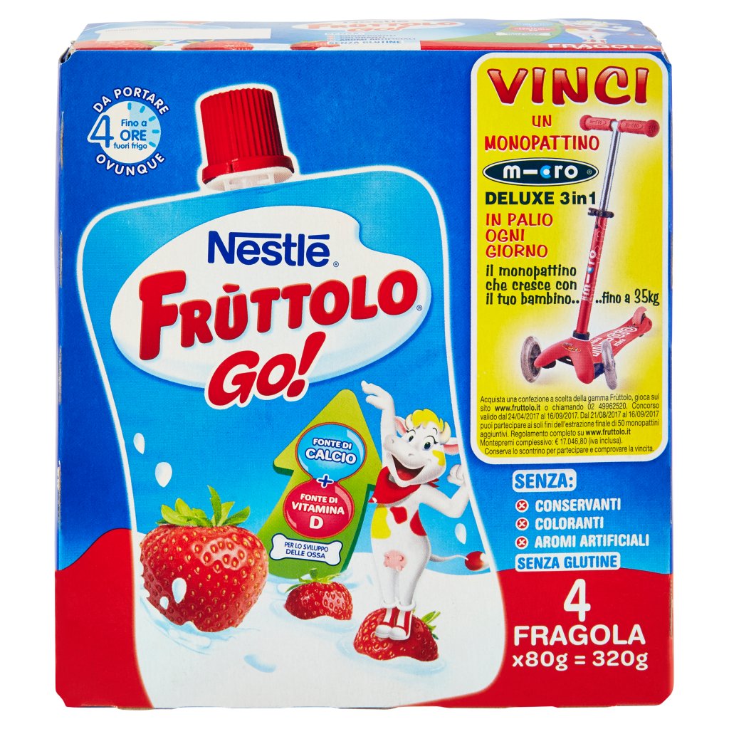 Fruttolo Nestlé Go! Fragola | Everli