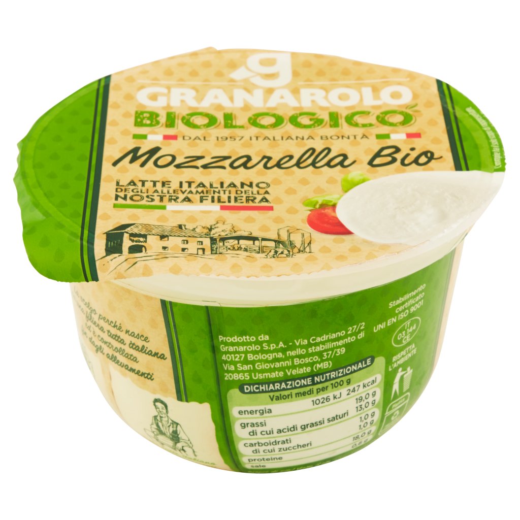 Granarolo Biologico Mozzarella Bio 100 g | Everli