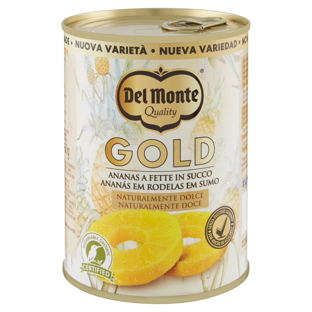 del Monte Gold Ananas a Fette in Succo 570 g | Everli